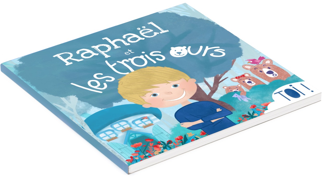 Le conte célèbre Les Trois ours à personnaliser - TOI ! Éditions