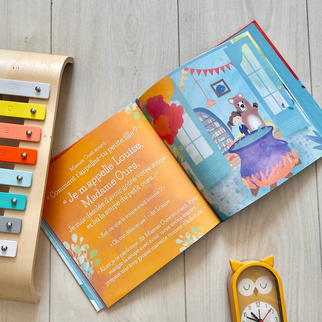 Le conte célèbre Les Trois ours à personnaliser - TOI ! Éditions