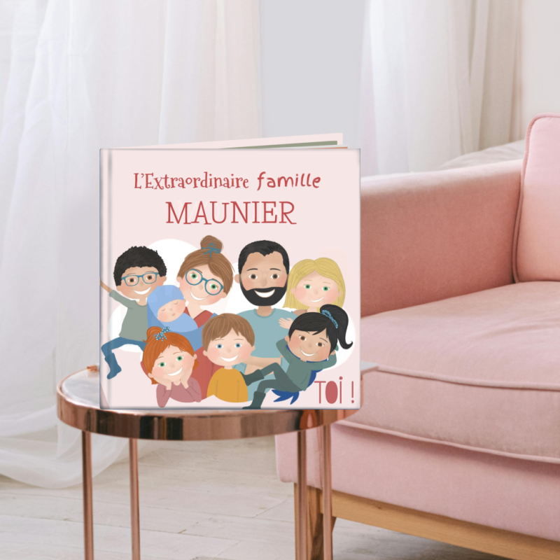 Le livre personnalisé de ma famille - TOI ! Éditions