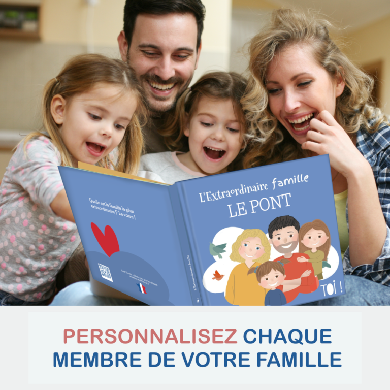 Le livre personnalisé de ma famille - TOI ! Éditions