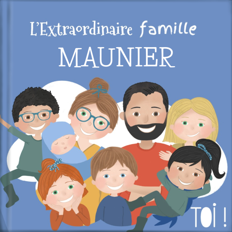 Le livre personnalisé de ma famille - TOI ! Éditions